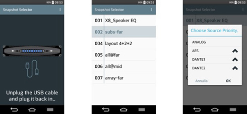 Powersoft lancia la nuova app Snapshot Selector - connessioni.biz